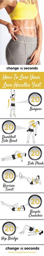 Lose Your Love Handles Workout In 3 Days Or 1 Week! - Popular Health